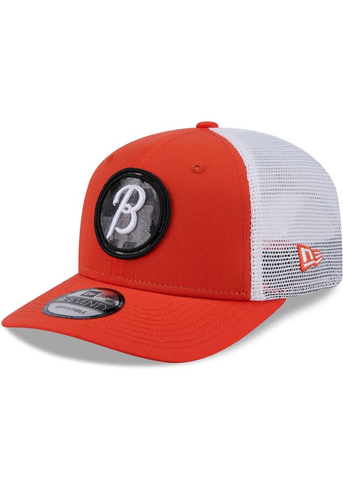 New Era Baltimore Orioles ORANGE City Connect Trucker 9SEVENTY ...