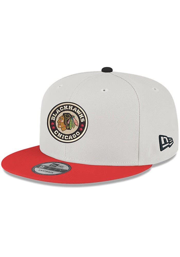 Chicago Blackhawks New Era CHROME 2T 2025 Winter Classic Side Patch 9FIFTY Snapback Hat - 59038311