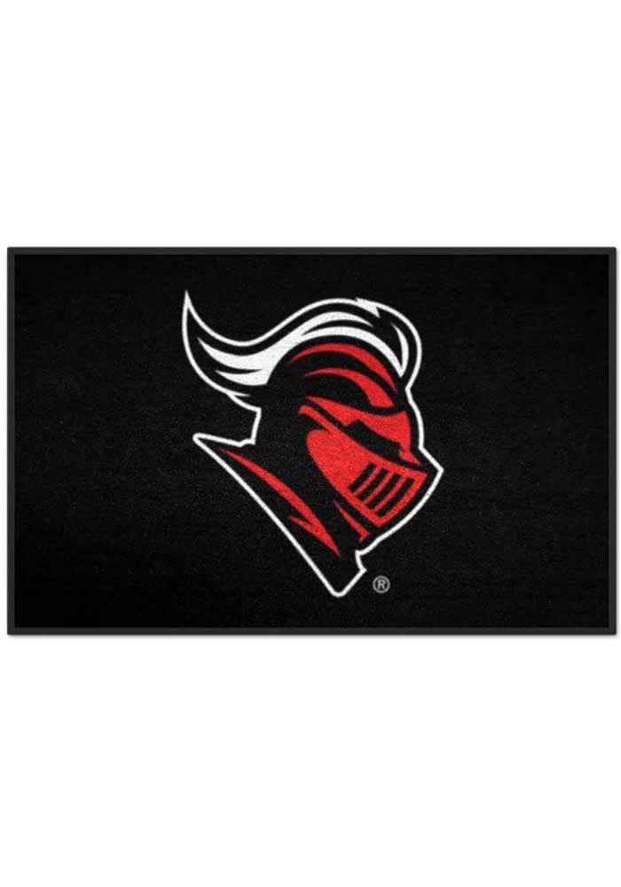 Rutgers Scarlet Knights Mascot Interior Rug BLACK - 59293217