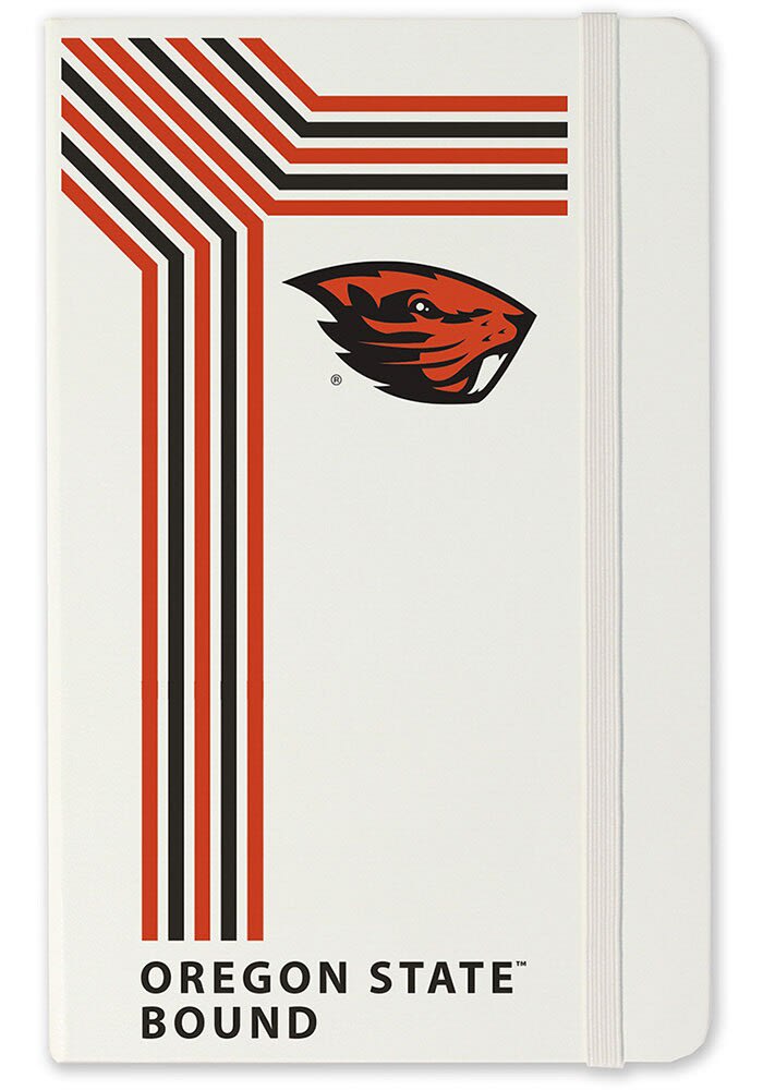 Oregon State Beavers White School Bound team logo Notebook and Folder ...