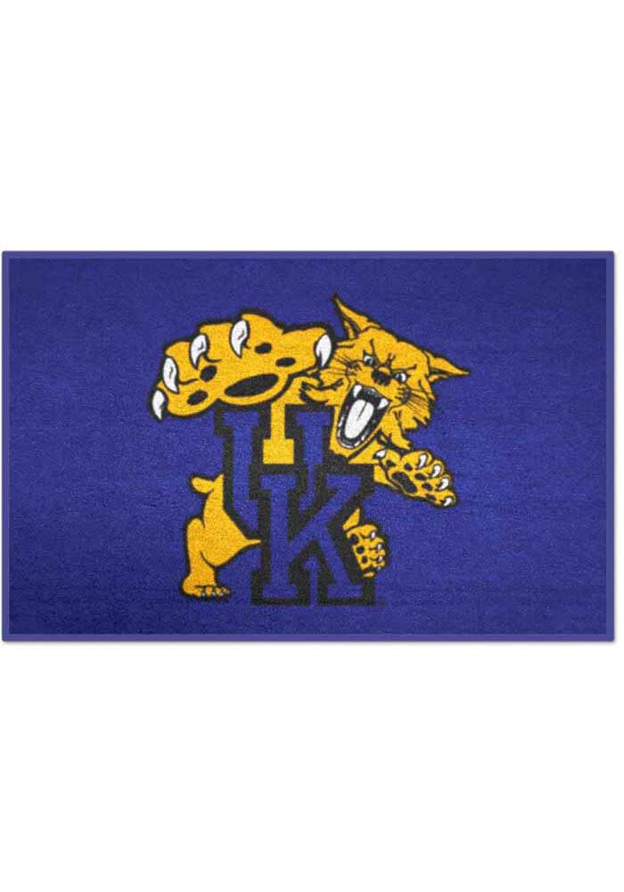 Kentucky Wildcats Alternate Logo Interior Rug ROYAL - 606861775