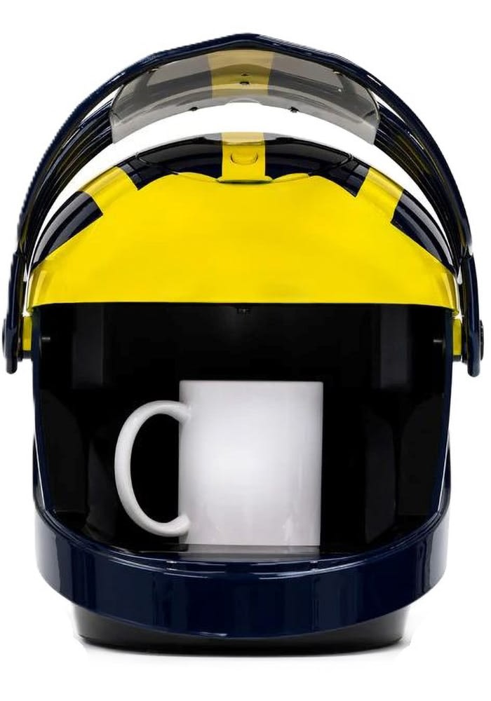 Michigan Wolverines NAVY Coffee Maker Helmet Other - 61488403