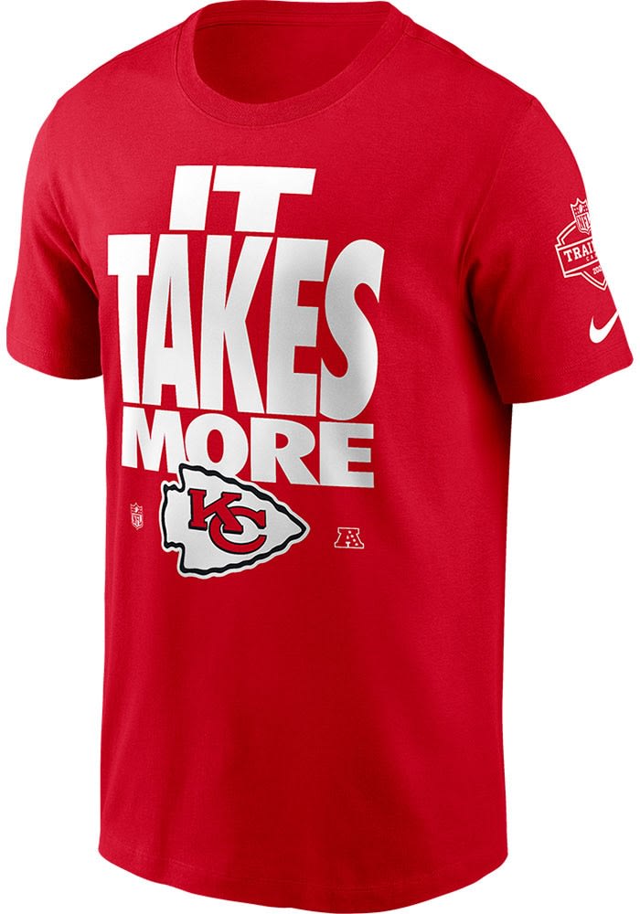 Nike Kansas City Chiefs Red All Out Sprint Training Camp Essential Short Sleeve T Shirt - 61659525