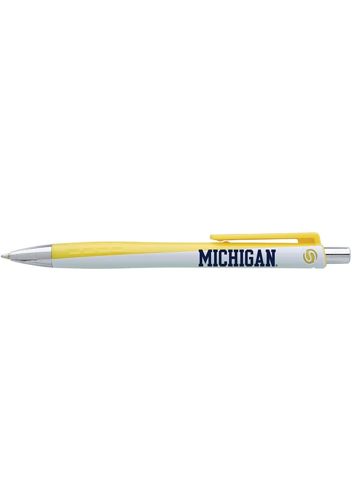 Michigan Wolverines MAIZE Souvenir TFW Pen - 6239115