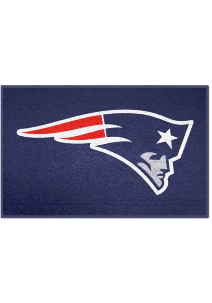 New England Patriots Logo Interior Rug NAVY - 628296021