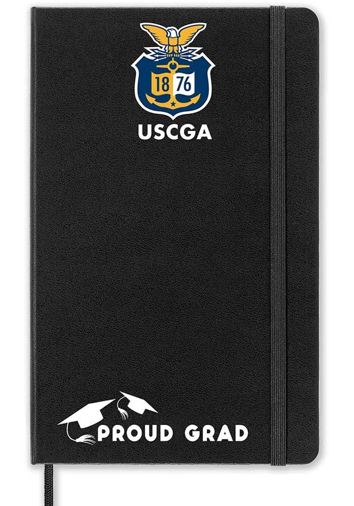 Coast Guard Bears BLACK Proud Grad team logo Notebook and Folder - 62905319