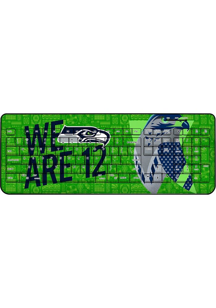 Seattle Seahawks BLACK 2024 Edition Wireless Keyboard - 63038182