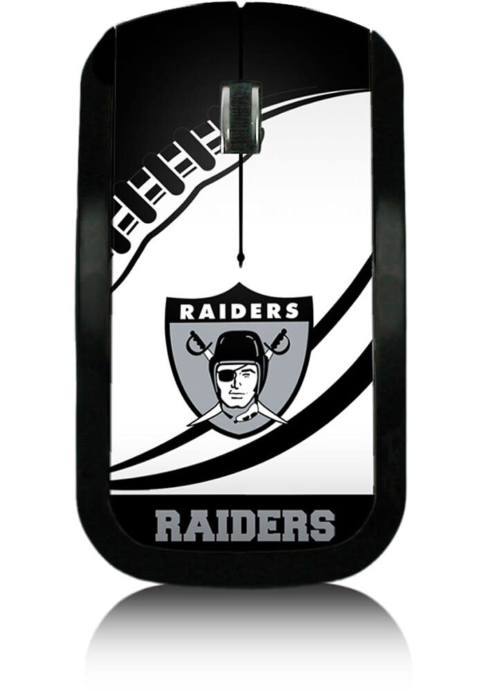 Las Vegas Raiders BLACK Historic Passtime Wireless Mouse - 63330515