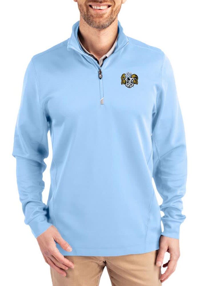 Cutter and Buck North Carolina Tar Heels Mens LIGHT BLUE Vault Traverse ...