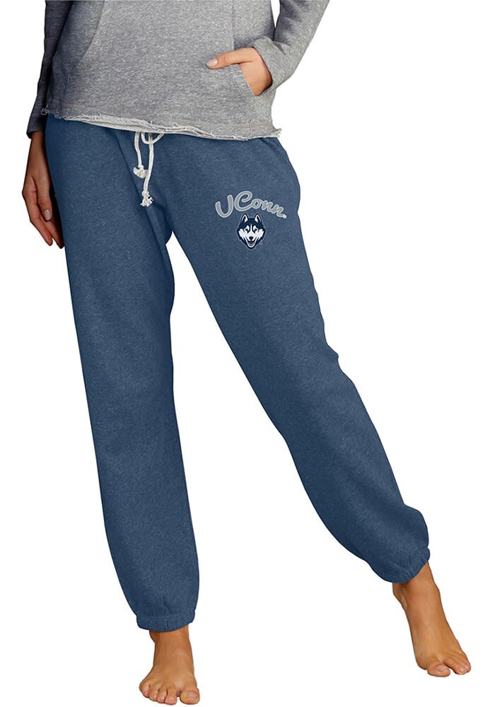 UConn Huskies Concepts Sport Womens NAVY Mainstream Sweatpants - 64543058