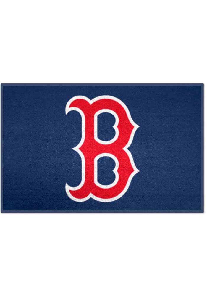 Boston Red Sox Cap Logo Interior Rug NAVY - 647869022