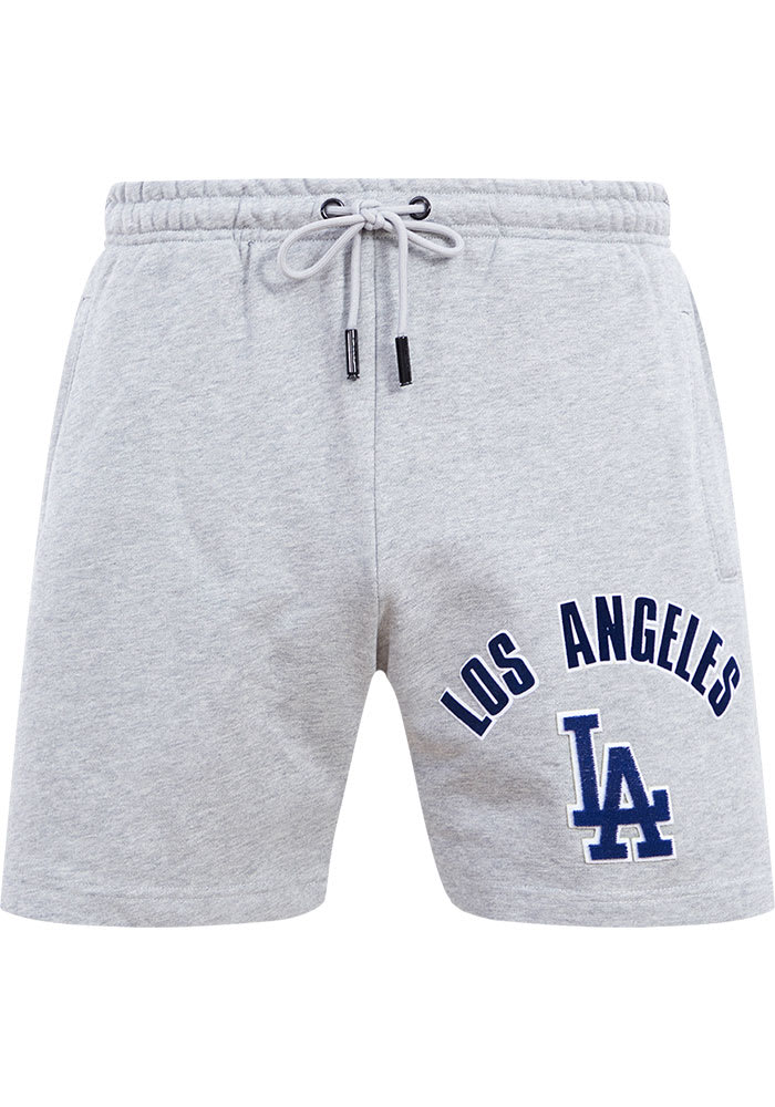 Los Angeles Dodgers Mens Pro Standard GRAY Classic Shorts - 64920438