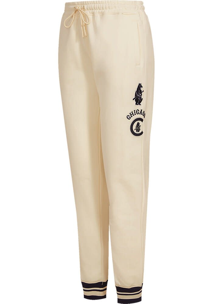 Chicago Cubs Pro Standard Womens White Retro Classic Sweatpants - 64921537