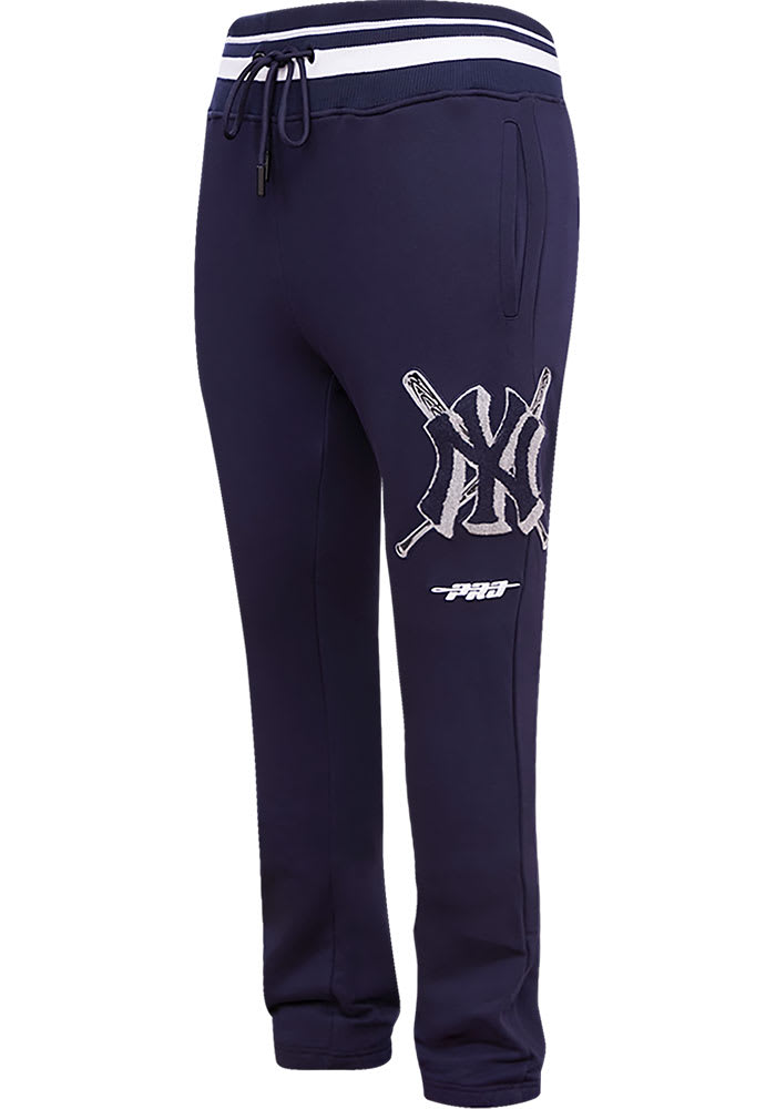 New York Yankees Mens Pro Standard MIDNIGHTNAVY Mash Up Sweatpants