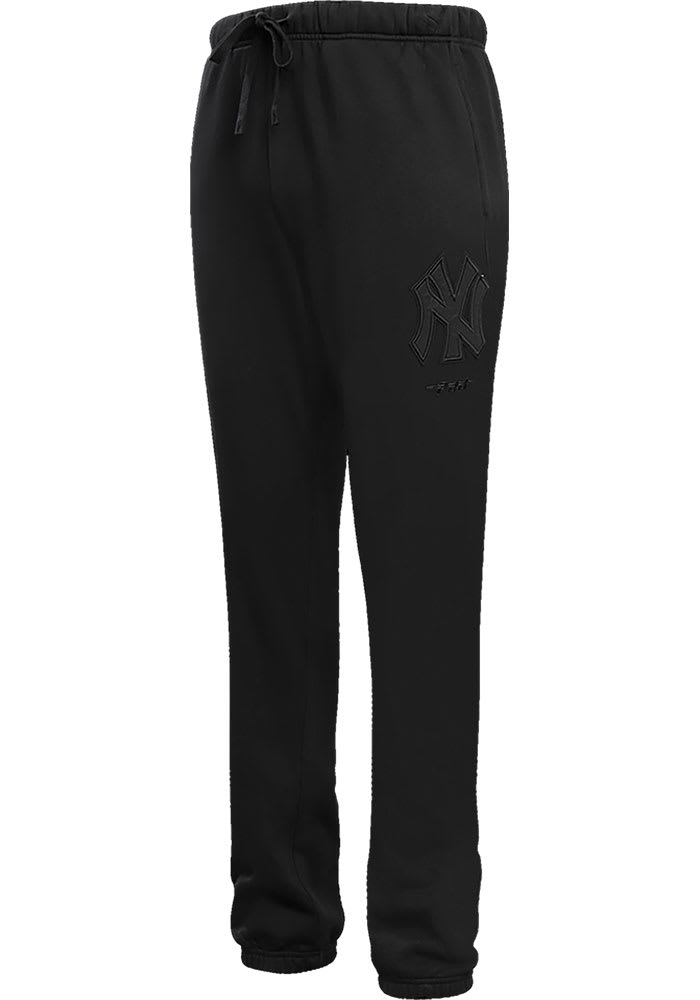 New York Yankees Mens Pro Standard BLACK Neutral Sweatpants