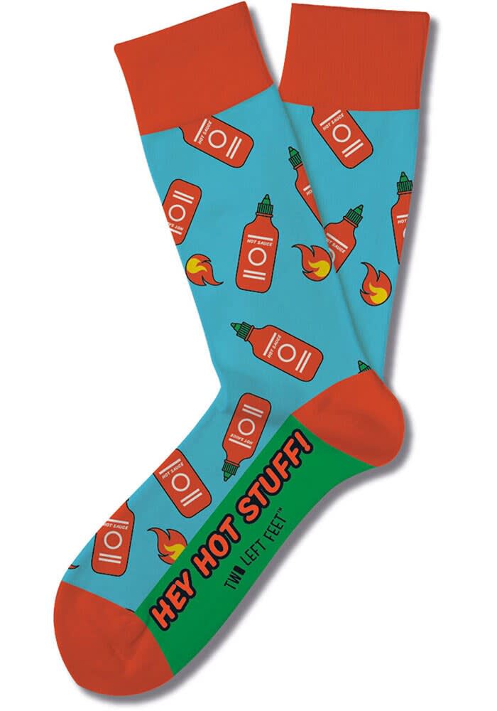 Local Gear BLUE Hey Hot Stuff Mens Dress Socks - 6570009