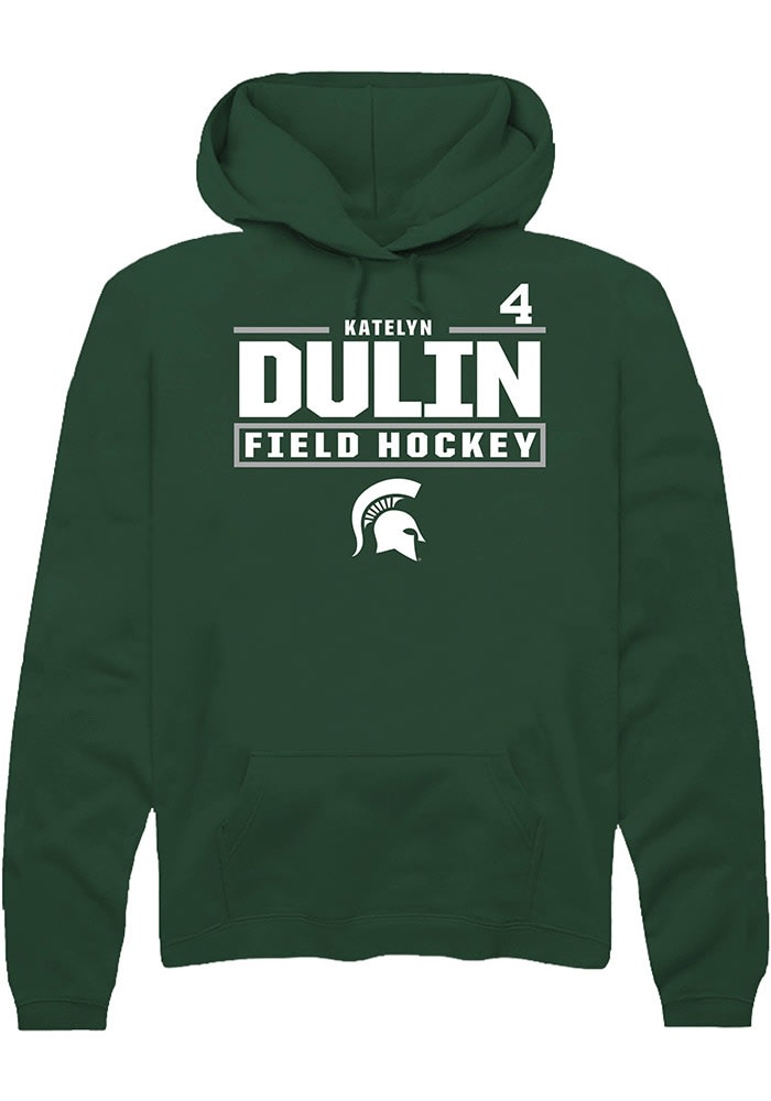 Katelyn Dulin Michigan State Spartans Mens GREEN NIL Stacked Box Player ...