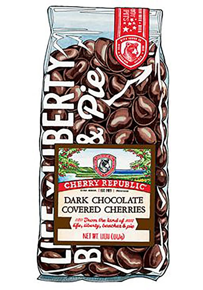 Michigan BROWN 8 Oz. Dark Chocolate Cherries Candy - 66760004