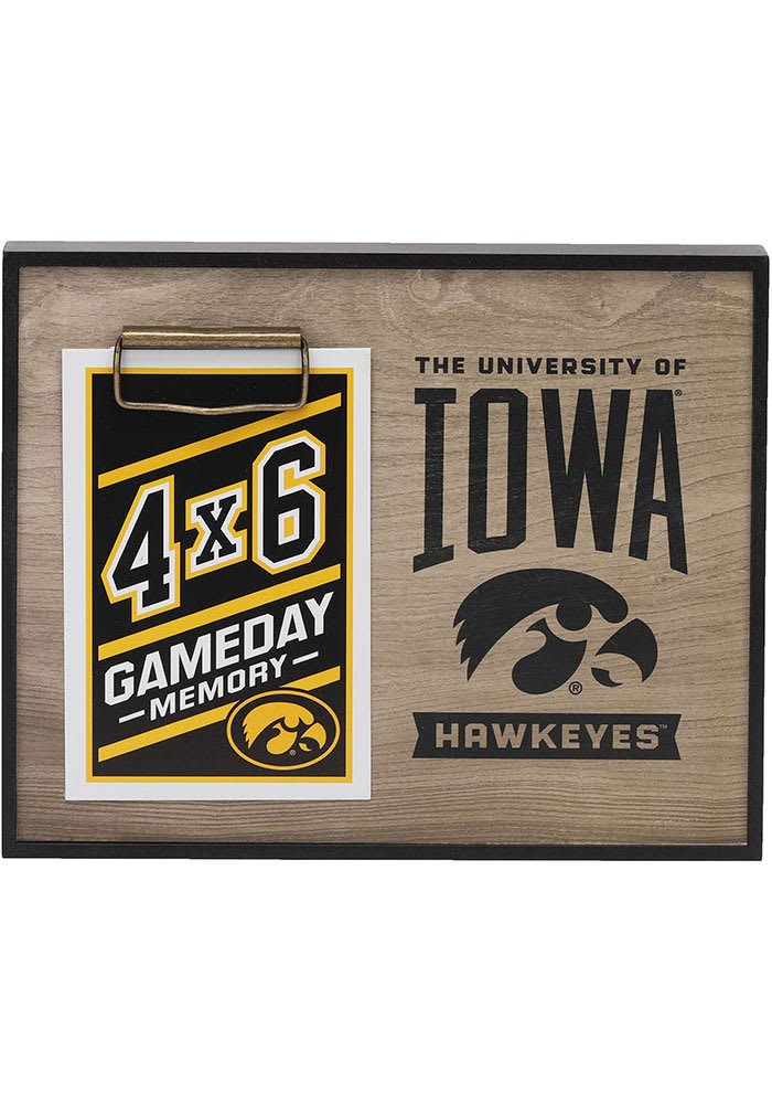 Iowa Hawkeyes BLACK Clip Photo Picture Frame - 6730273