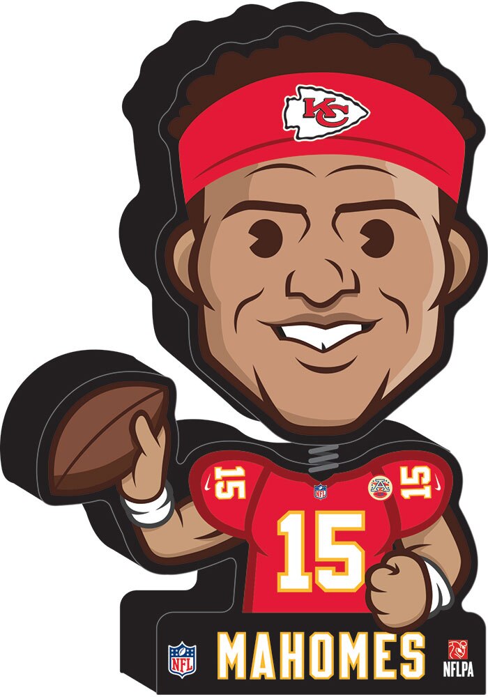 Kansas City Chiefs Wood Design Red Desk Accessory - 6730406