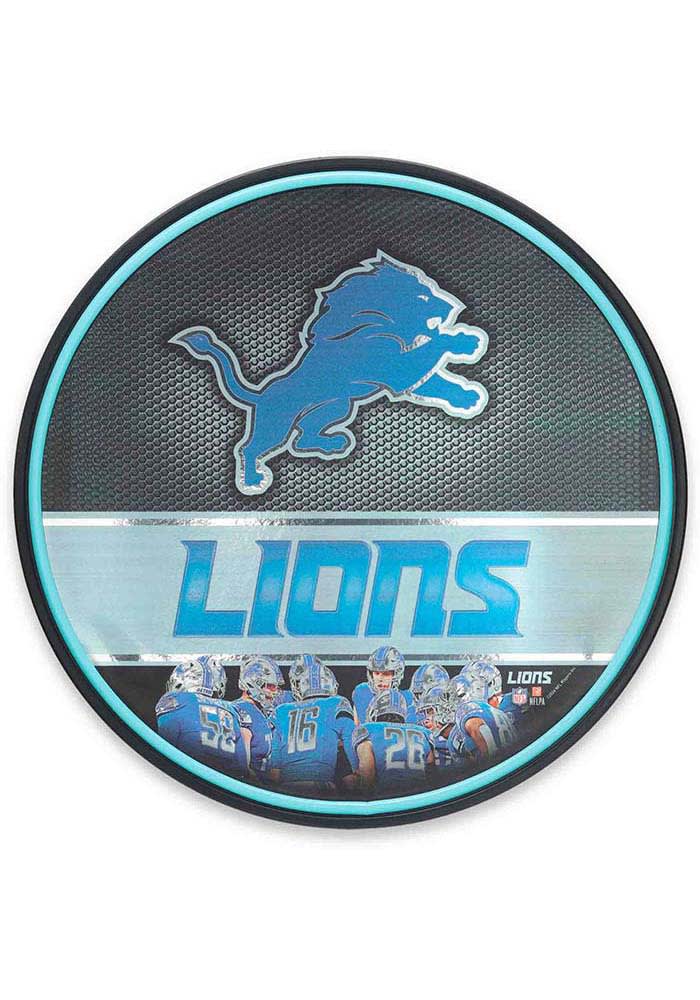 Detroit Lions LED Team Huddle Sign BLUE - 6730474