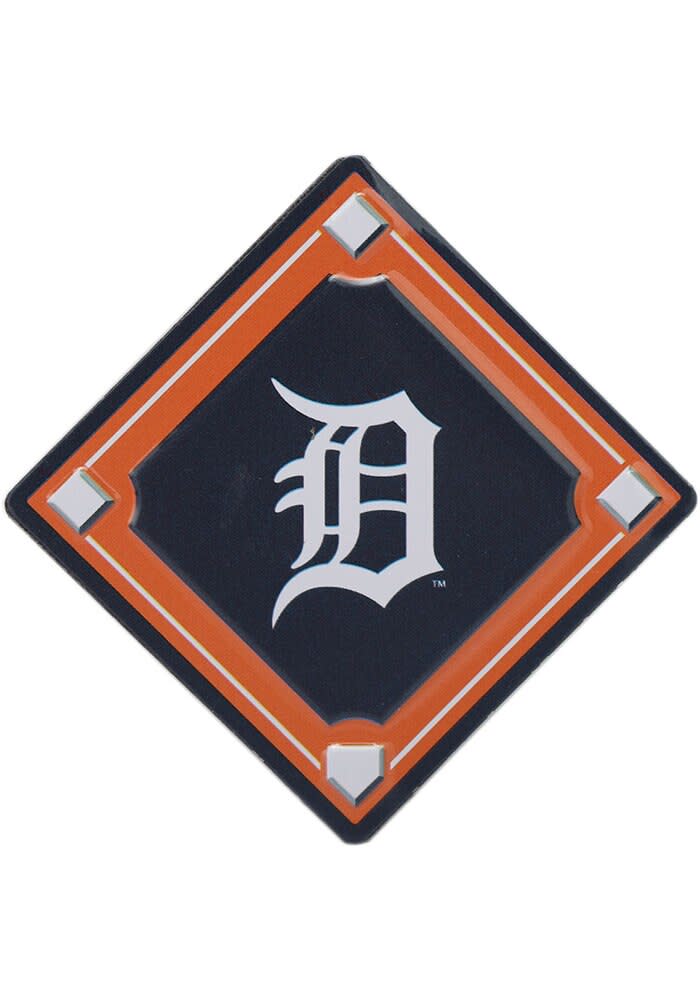 Detroit Tigers BLUE Baseball Diamond Magnet - 67370031