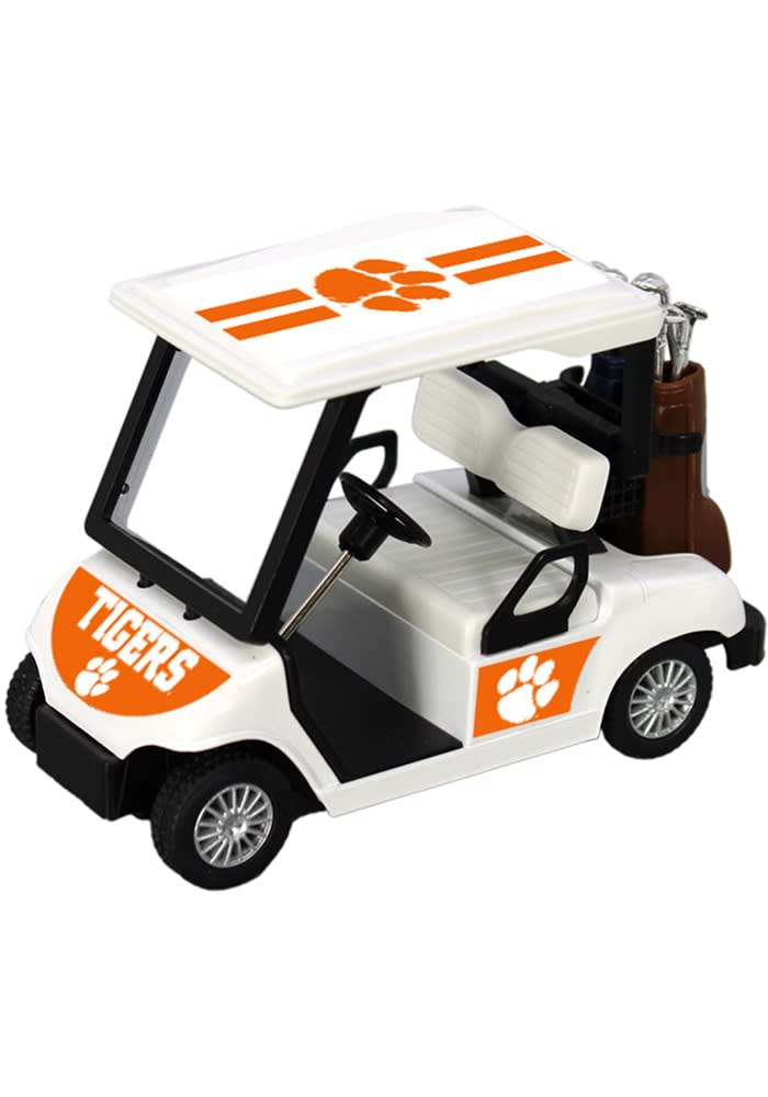 Clemson Tigers Toy | Clemson Tigers Car White Logo Golf Cart - 67650945