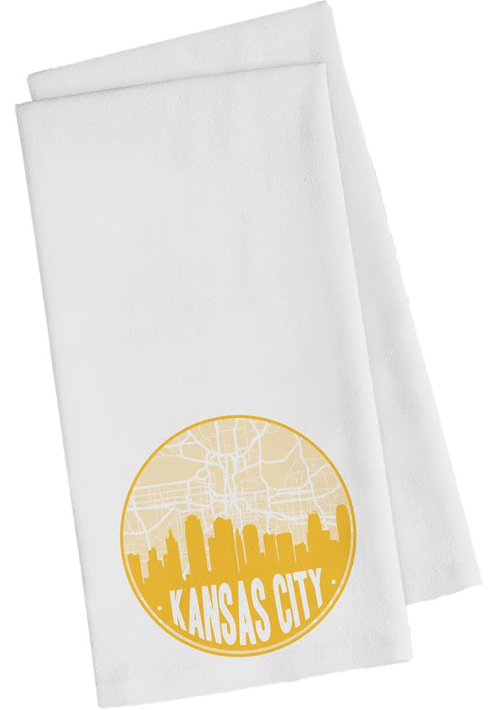 Kansas City YELLOW 30 in X 30 in Towel - 6780011