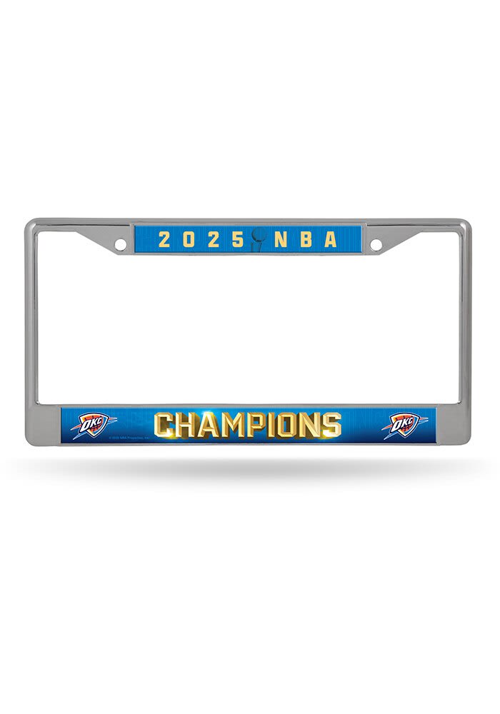 Oklahoma City Thunder License Plate Frame - Oklahoma City Thunder ...