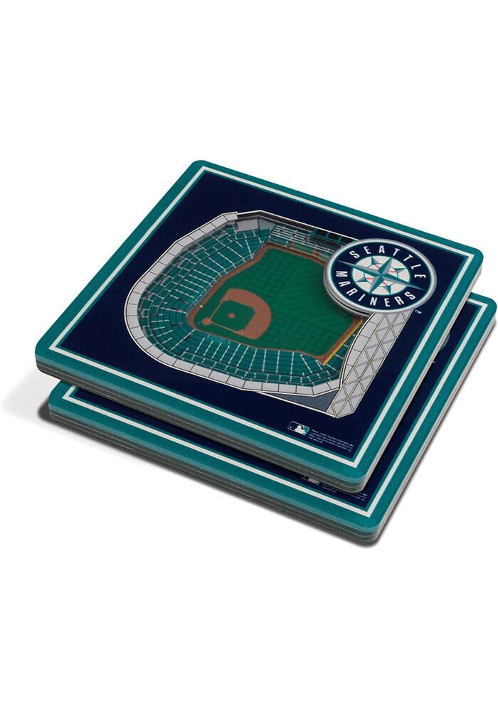 Seattle Mariners NAVY 3D Stadium View Coaster - 6860384