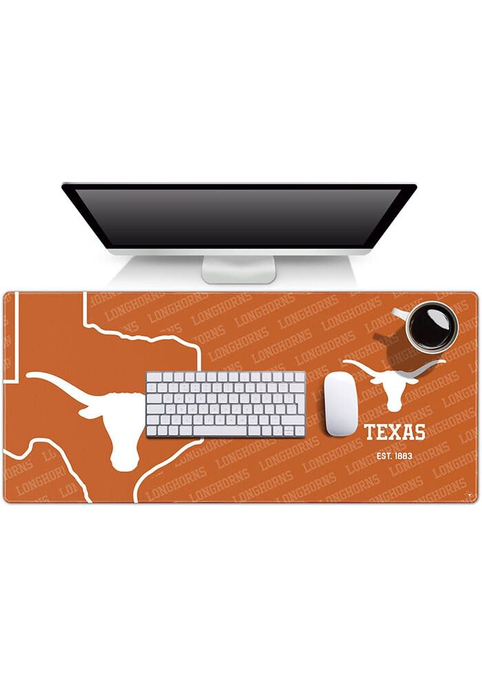 Texas Longhorns BURNTORANGE Logo Mousepad - 6862119