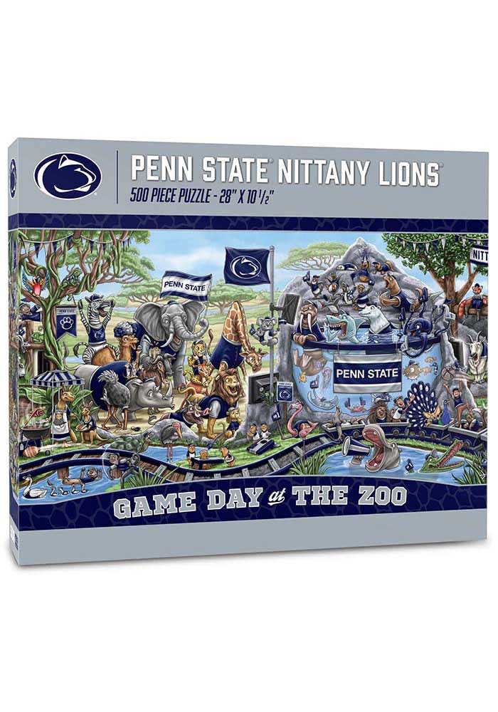 Penn State Nittany Lions Blue Game Day at the Zoo Puzzle - 6862633