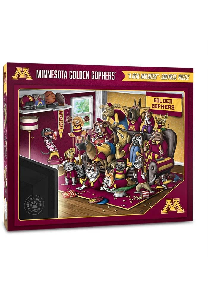 Minnesota Golden Gophers Red Purebred Fans Puzzle - 6862863
