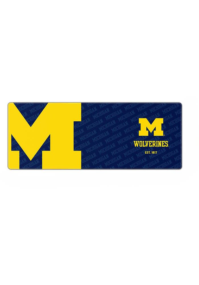 Michigan Wolverines MAIZE Logo Series Mousepad - 6863609