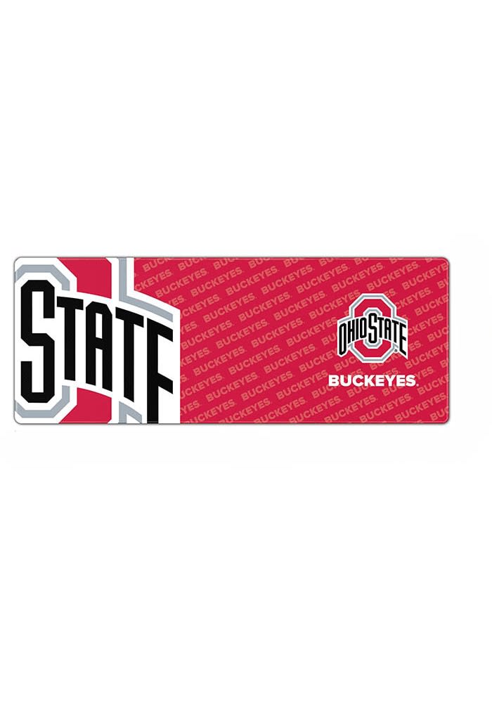 Ohio State Buckeyes SCARLET Logo Series Mousepad - 6863610
