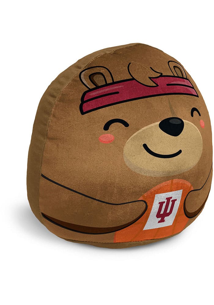 Indiana Hoosiers Red 15 inch Plushie Mascot Pillow Throw Pillow - 6940181
