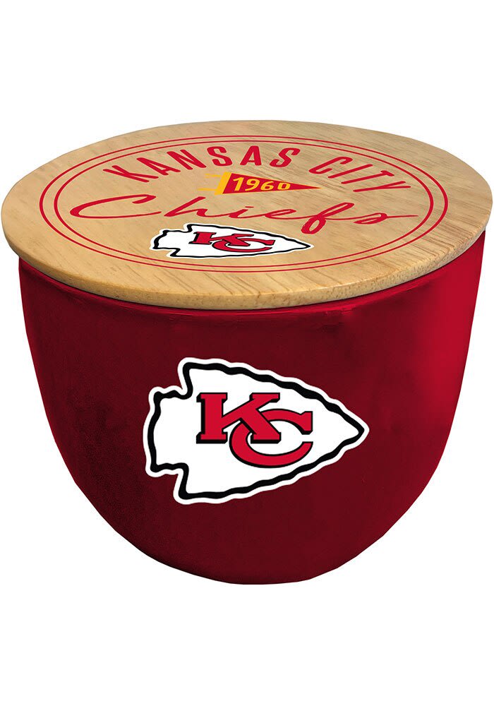 Kansas City Chiefs Home Decor Red Script Top Candle Candle - 6940748