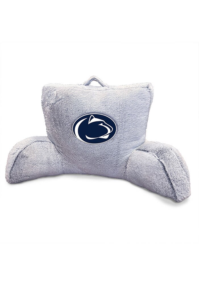 Penn State Nittany Lions BLUE Faux Fur Backrest Throw Pillow - 6941578