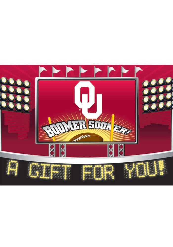 Oklahoma Sooners CRIMSON Gift Card - 2123094
