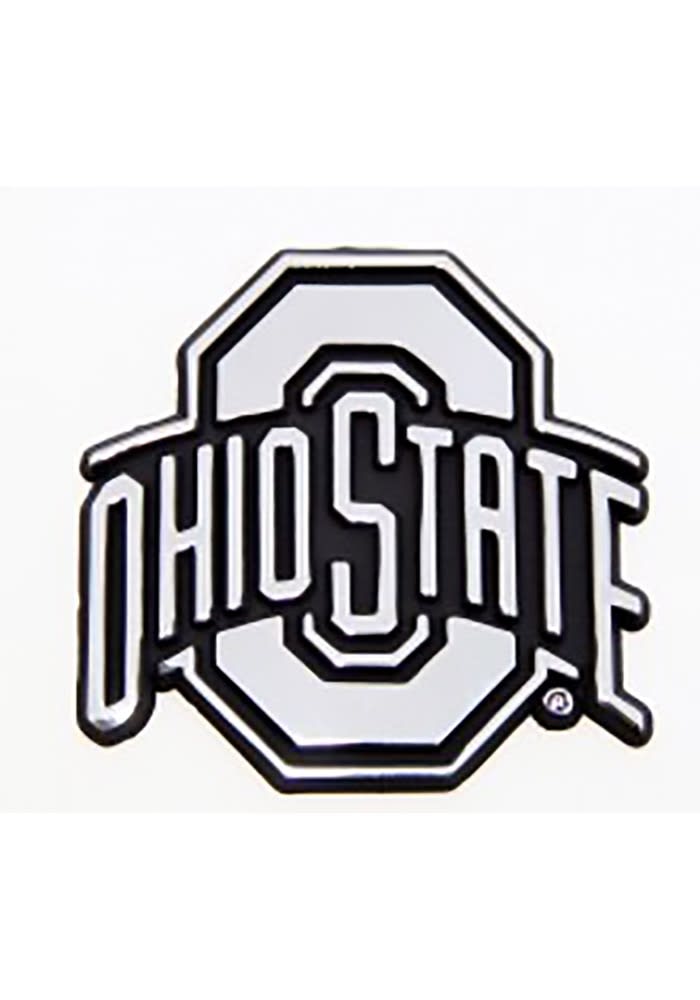 Ohio State Buckeyes CHROME Chrome Design Car Emblem - 7020012