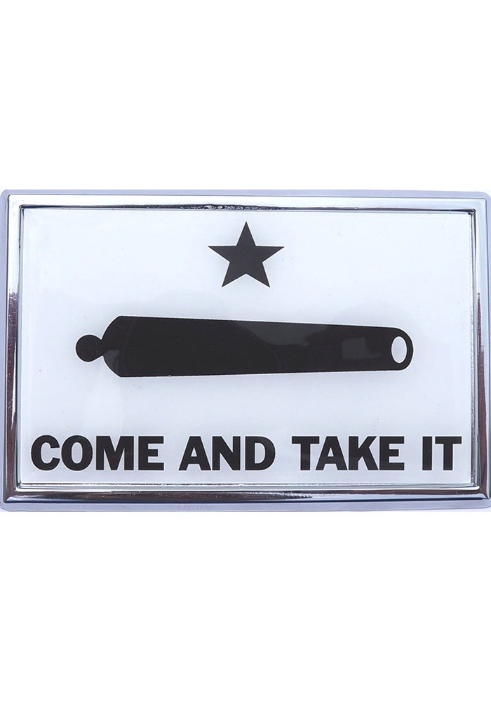 Texas Metal Car Emblem