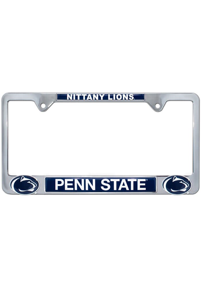 Penn State Nittany Lions License Plate Frame - Penn State Nittany Lions ...