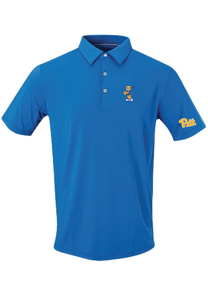 Mens White Pitt Panthers Golf Roc Victory Lights Ecotec Two Hit Short ...