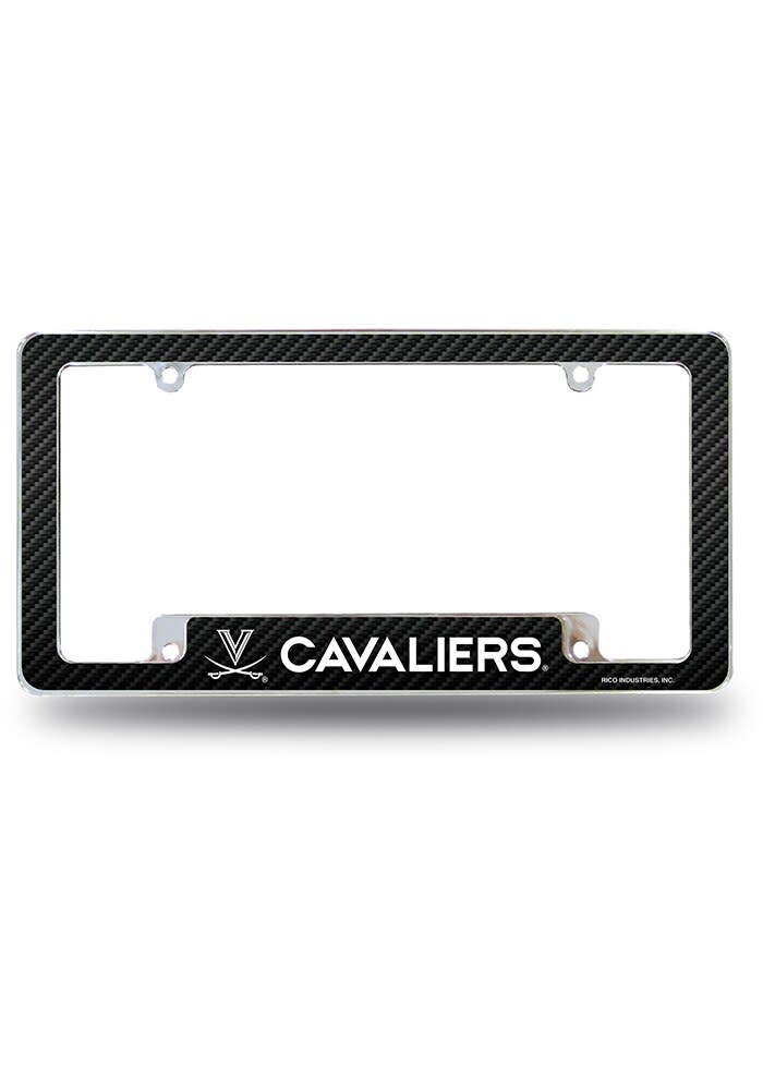 Virginia Cavaliers License Plate Frame - Virginia Cavaliers SILVERGREY ...