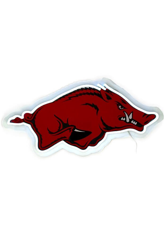Arkansas Razorbacks CARDINAL Logo Neon Sign - 7060021