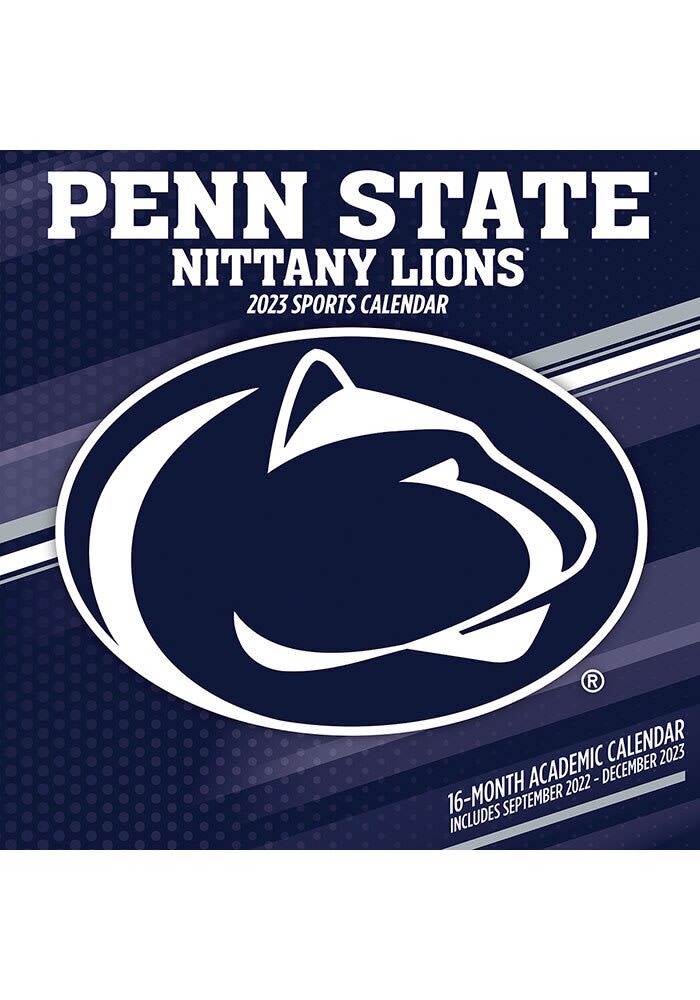 Penn State Nittany Lions BLUE 12x12 Team 2023 Wall Calendar - 7130500