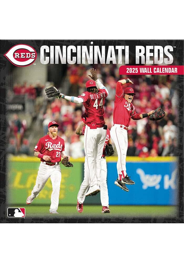 Cincinnati Reds Red 2025 Calendar, 12-Month Format Calendar - 7130780