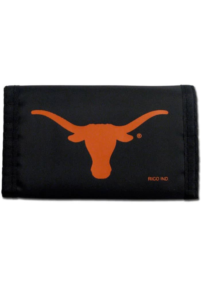 Texas Longhorns BURNTORANGE Nylon Mens Trifold Wallet - 7140069