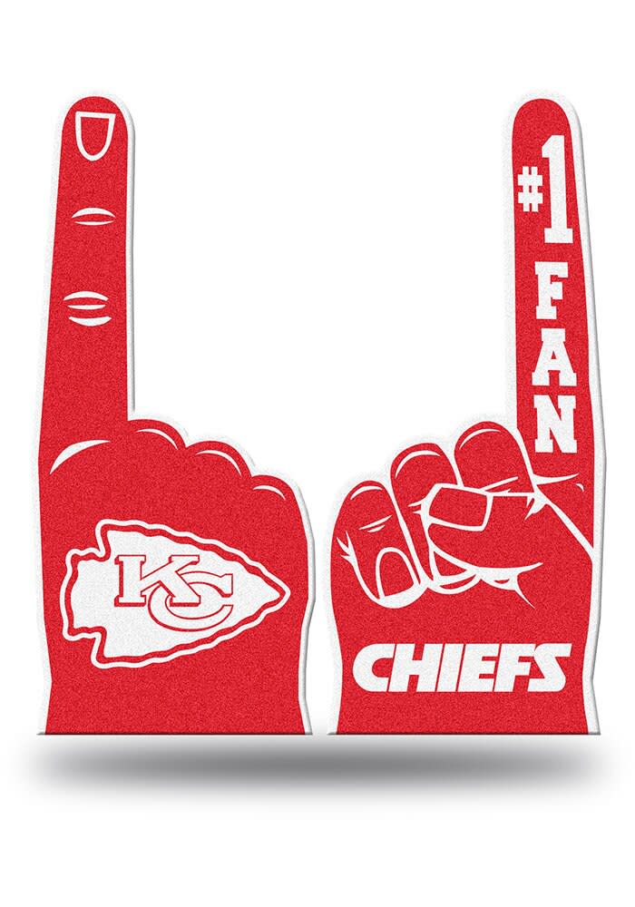 Kansas City Chiefs RED #1 Fan Foam Finger - 714025999