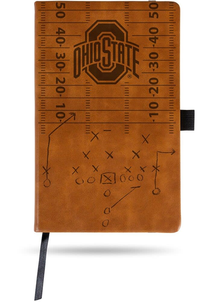 Ohio State Buckeyes BROWN Laser Engraved Small Notebook and Folder ...
